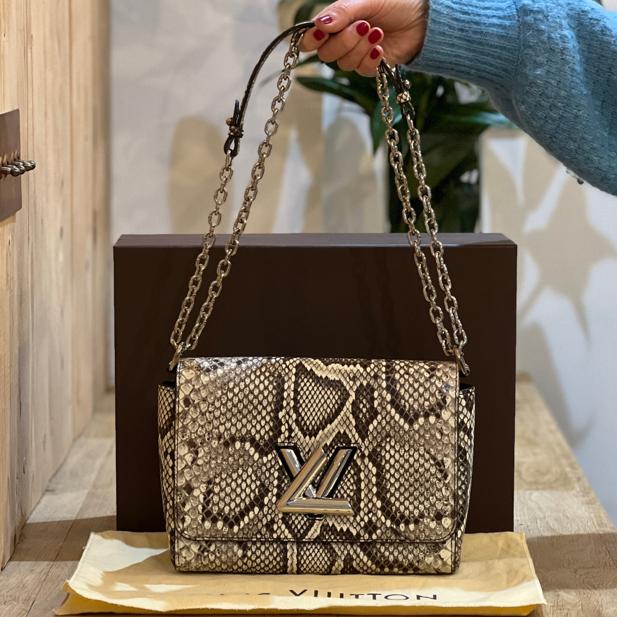 Louis Vuitton Python Twist MM – ARMCANDY BAG CO